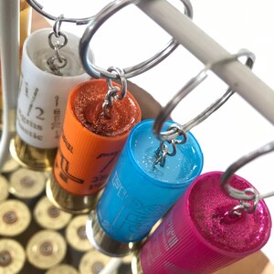 Shotgun Cartridge Keyring, Country Gift, Farmer, Shooting, Gamekeeper ...