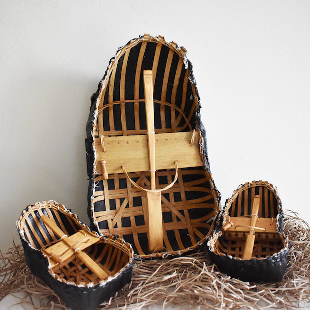 Quality Handmade Miniature Welsh Coracles - Etsy UK