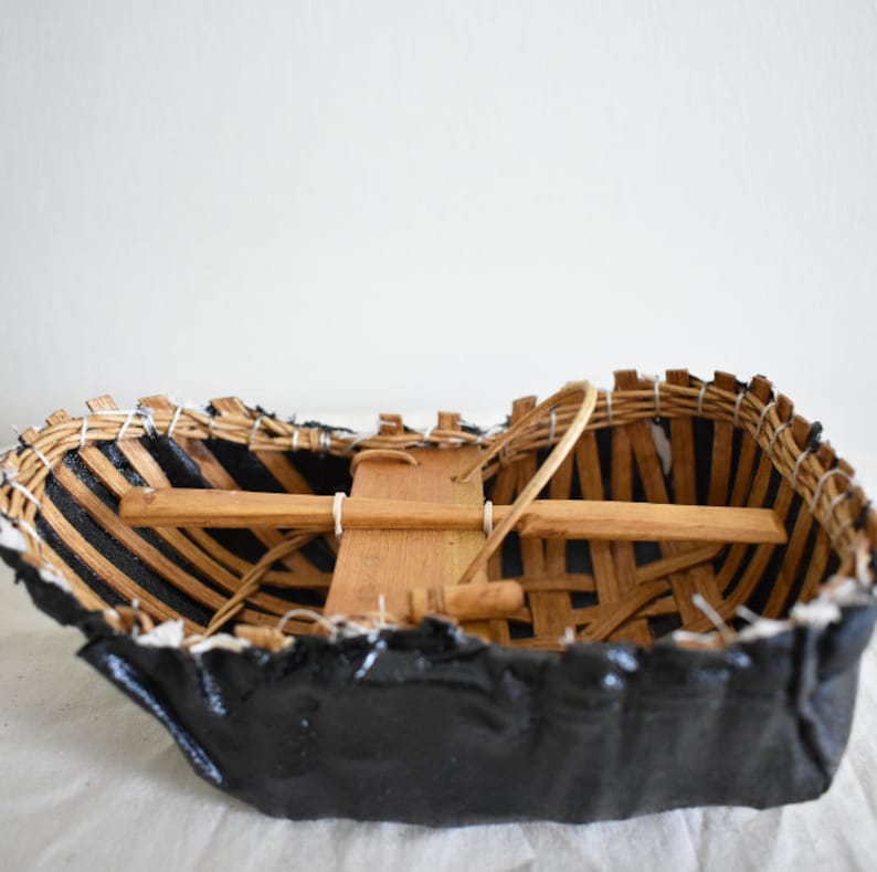 Quality Handmade Miniature Welsh Coracles - Etsy UK
