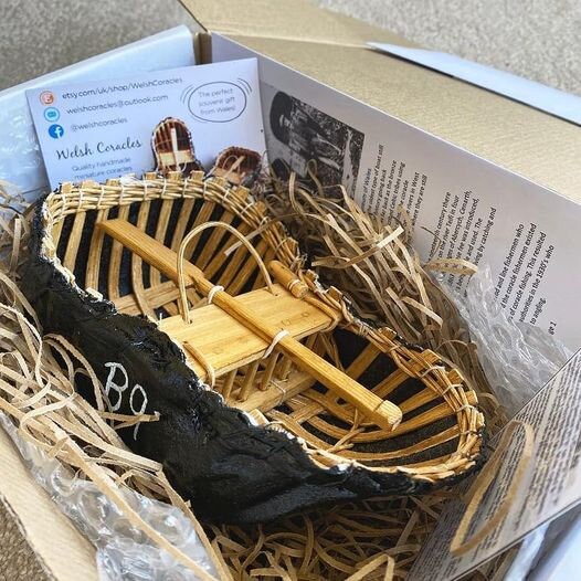 Quality Handmade Miniature Welsh Coracles - Etsy UK
