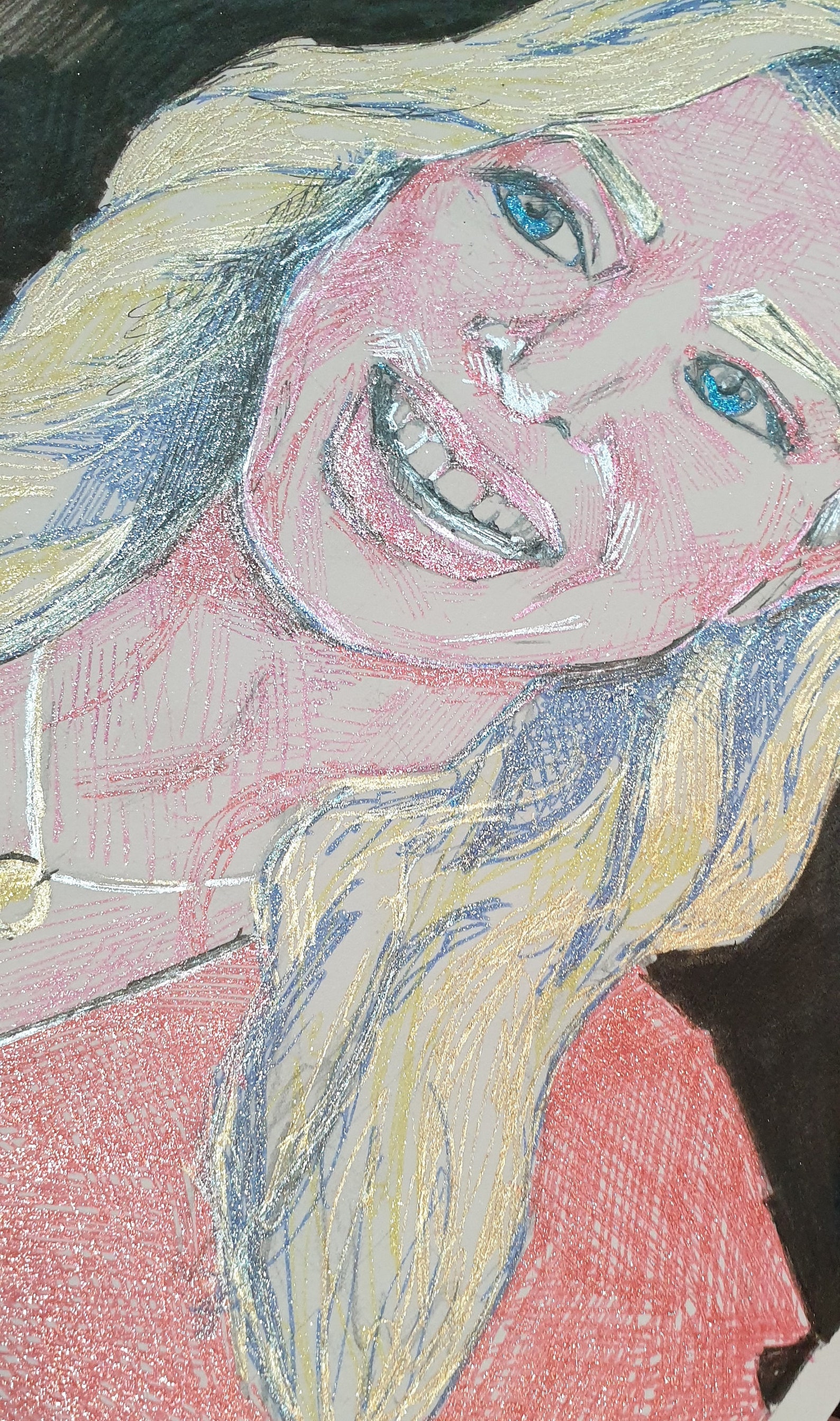 Original Drawings Celebrity Portraits Nihal Arthanayake, Melanie Blatt ...