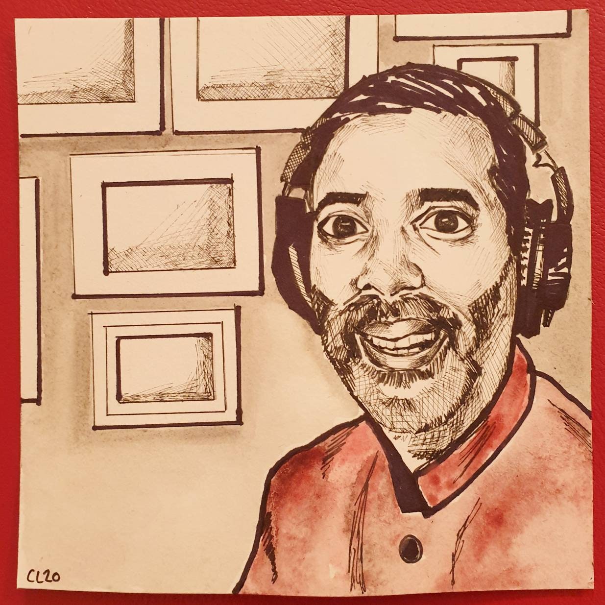 Original Drawings Celebrity Portraits Nihal Arthanayake, Melanie Blatt ...