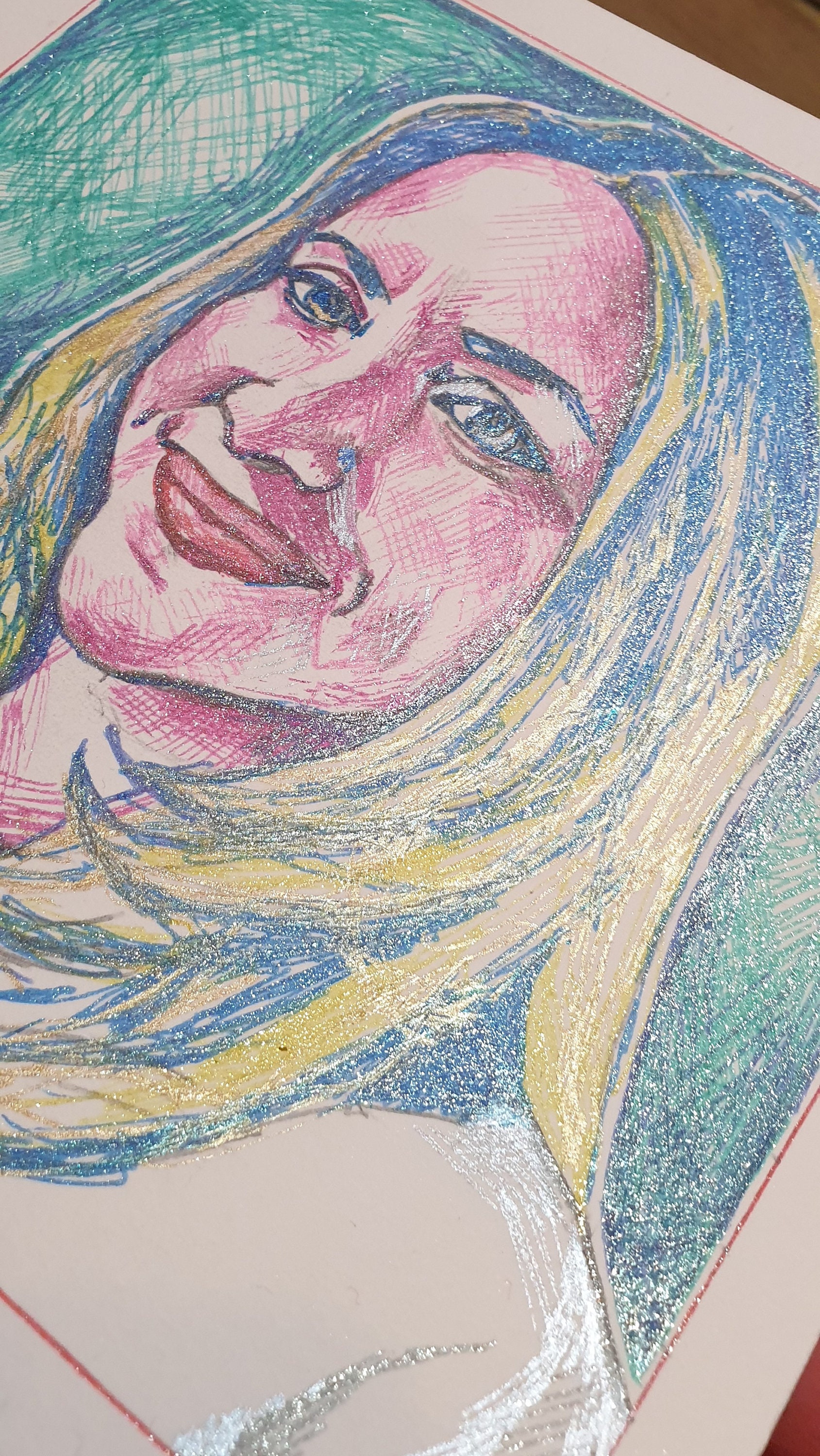 Original Drawings Celebrity Portraits Nihal Arthanayake, Melanie Blatt ...