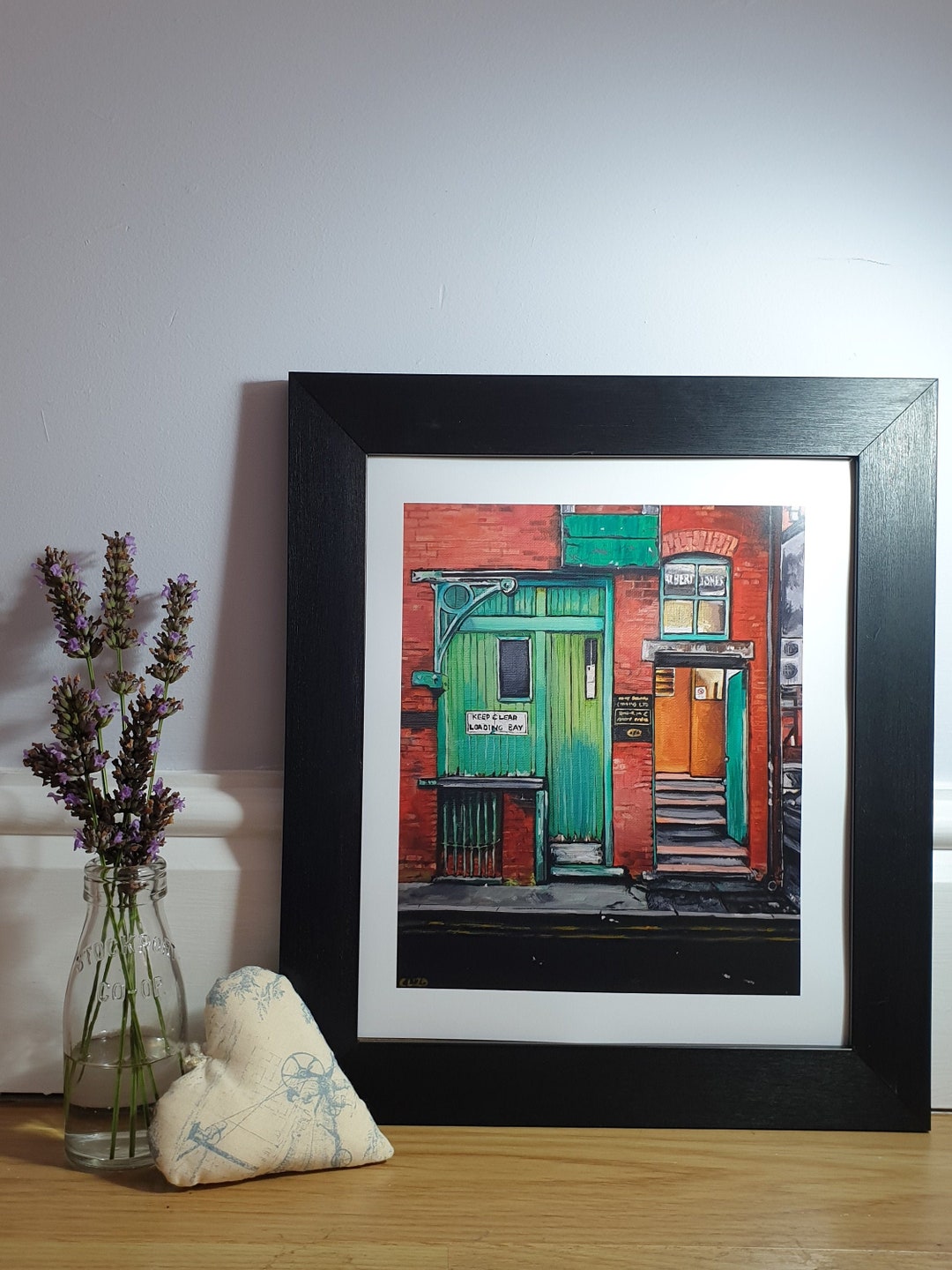The Textile Merchant, Richmond Street, Manchester Original Art Print ...