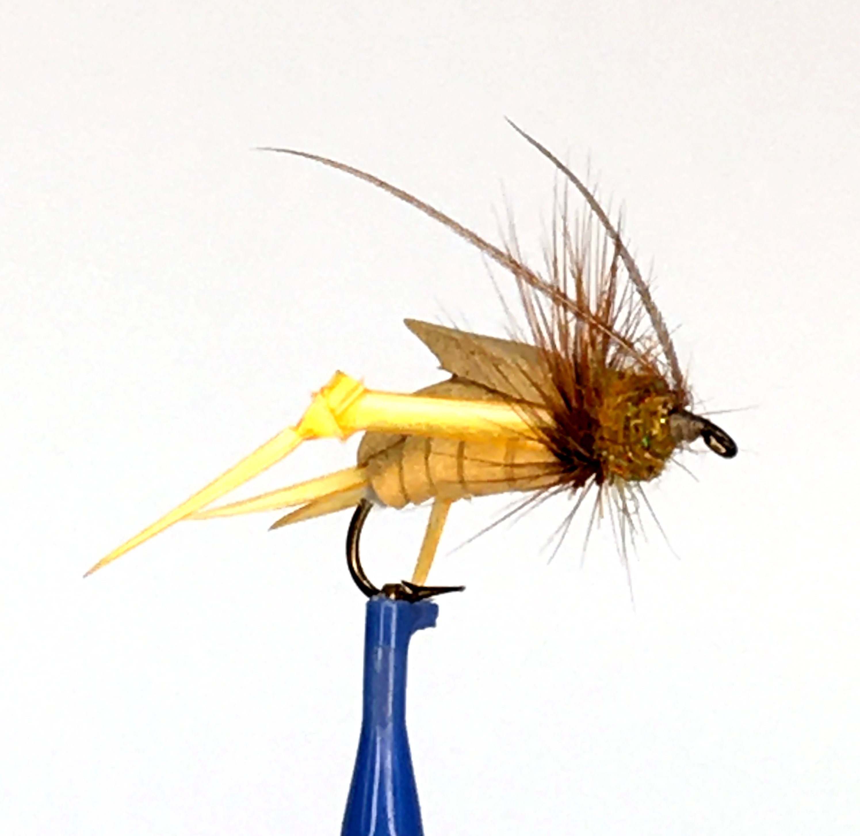 Grasshopper Fly Foam Hopper Pattern Terrestrial Dry Fly | Etsy