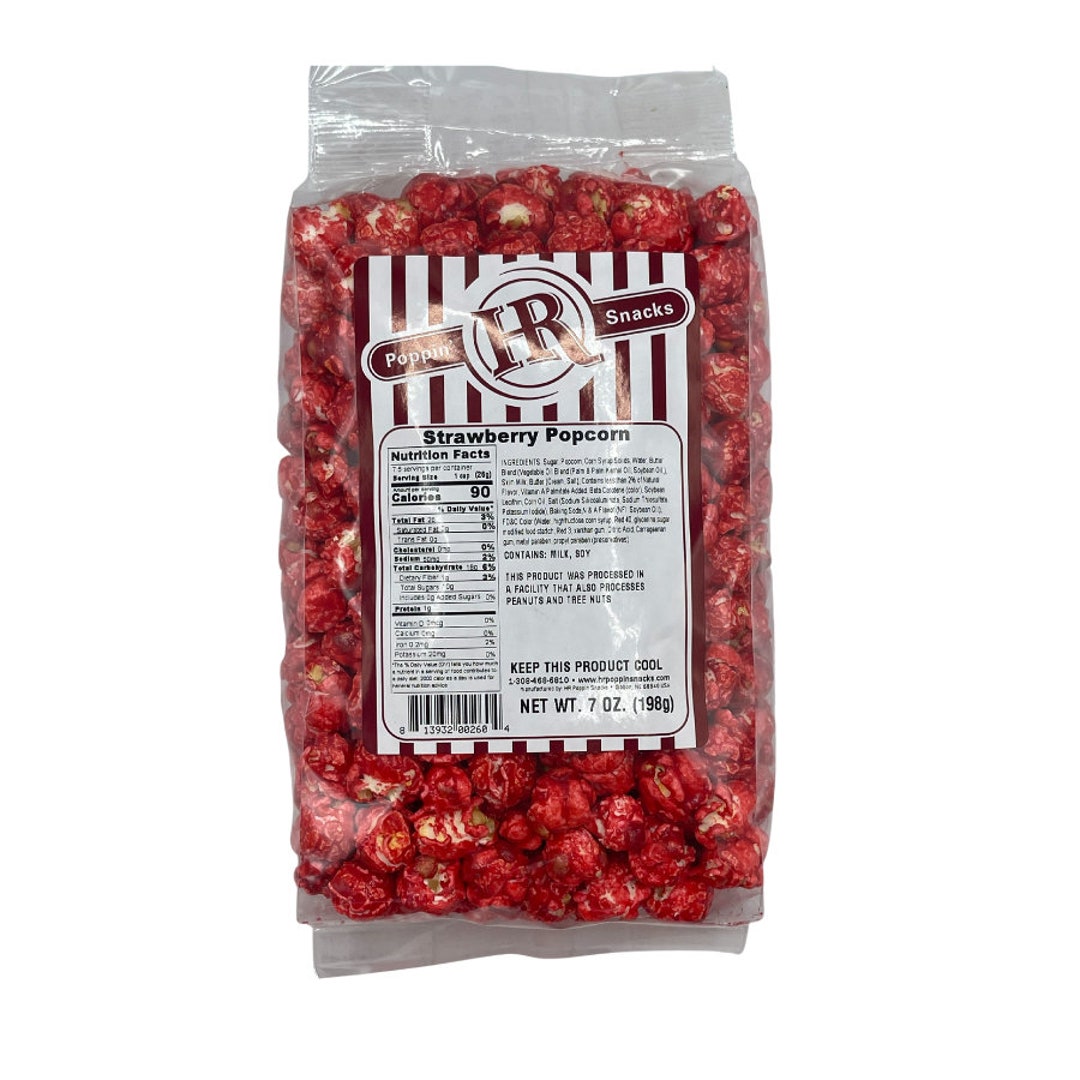 Strawberry Popcorn Made in Small Batches Party Popcorn - Etsy