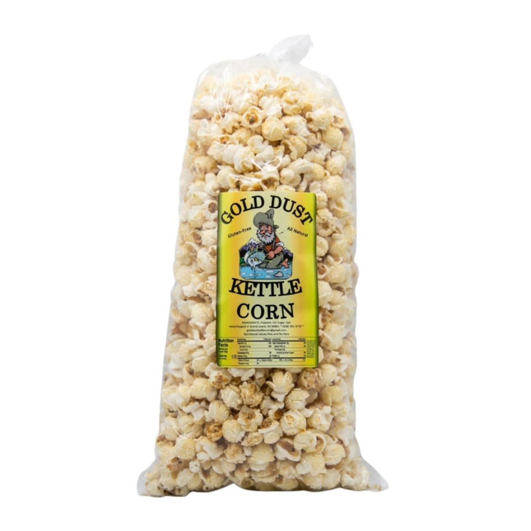 Kettle Corn 8 Oz. Bag Gourmet All Natural Nebraska Kettle Corn - Etsy