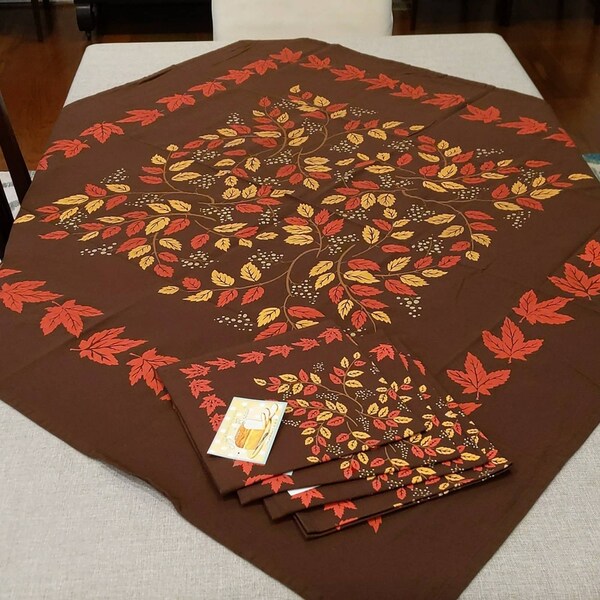 Leaf Tablecloth - Etsy