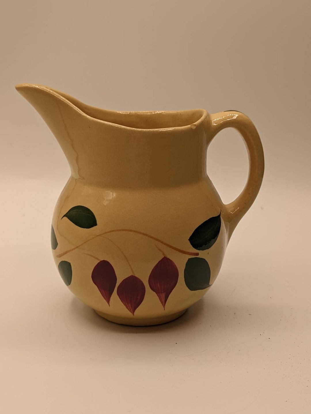 Watt Pottery Tear Drop Pint Pitcher - #15 - Etsy