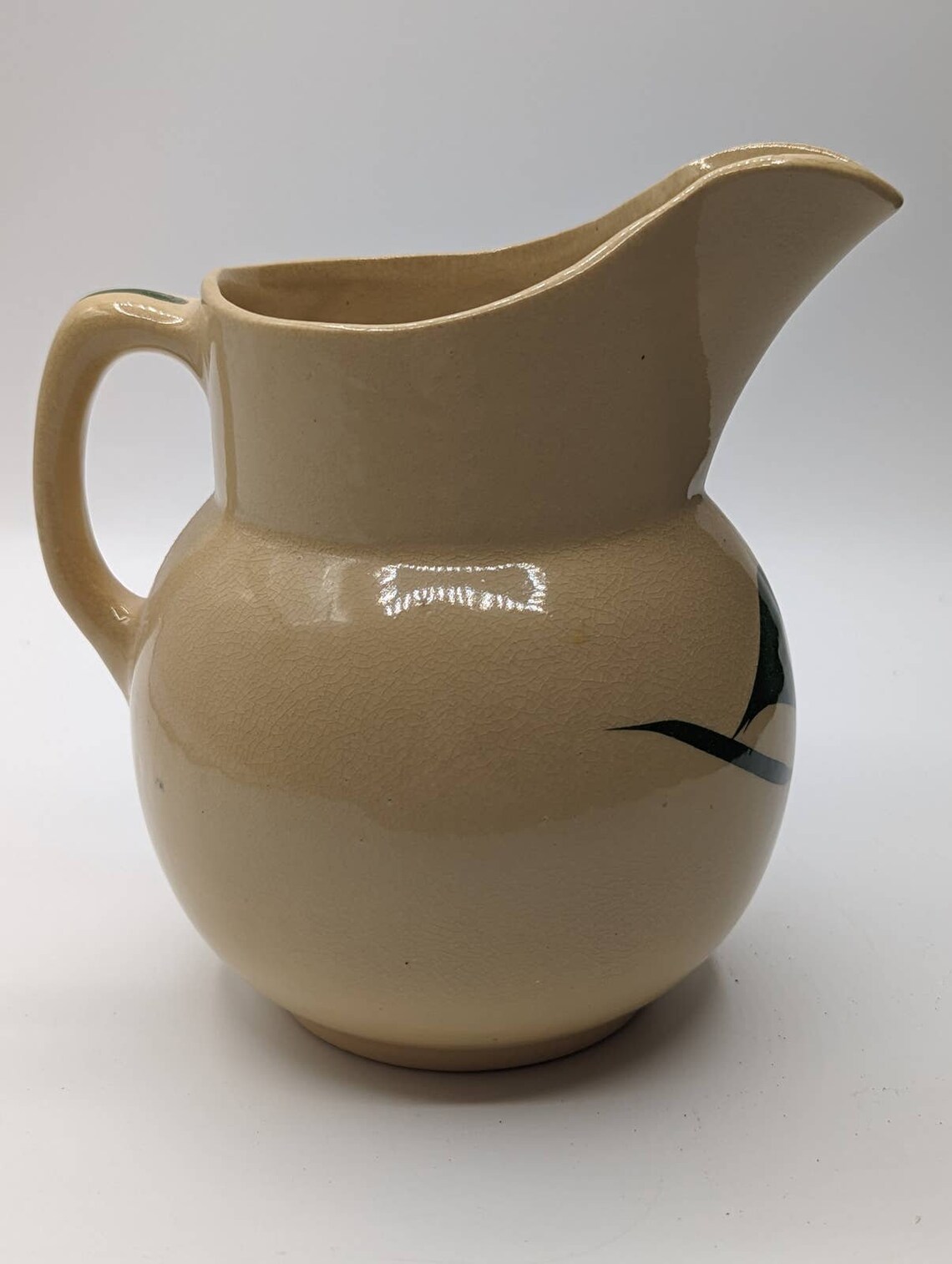 Watt Pottery Starflower 5 Petal 2 Pint Pitcher - Etsy