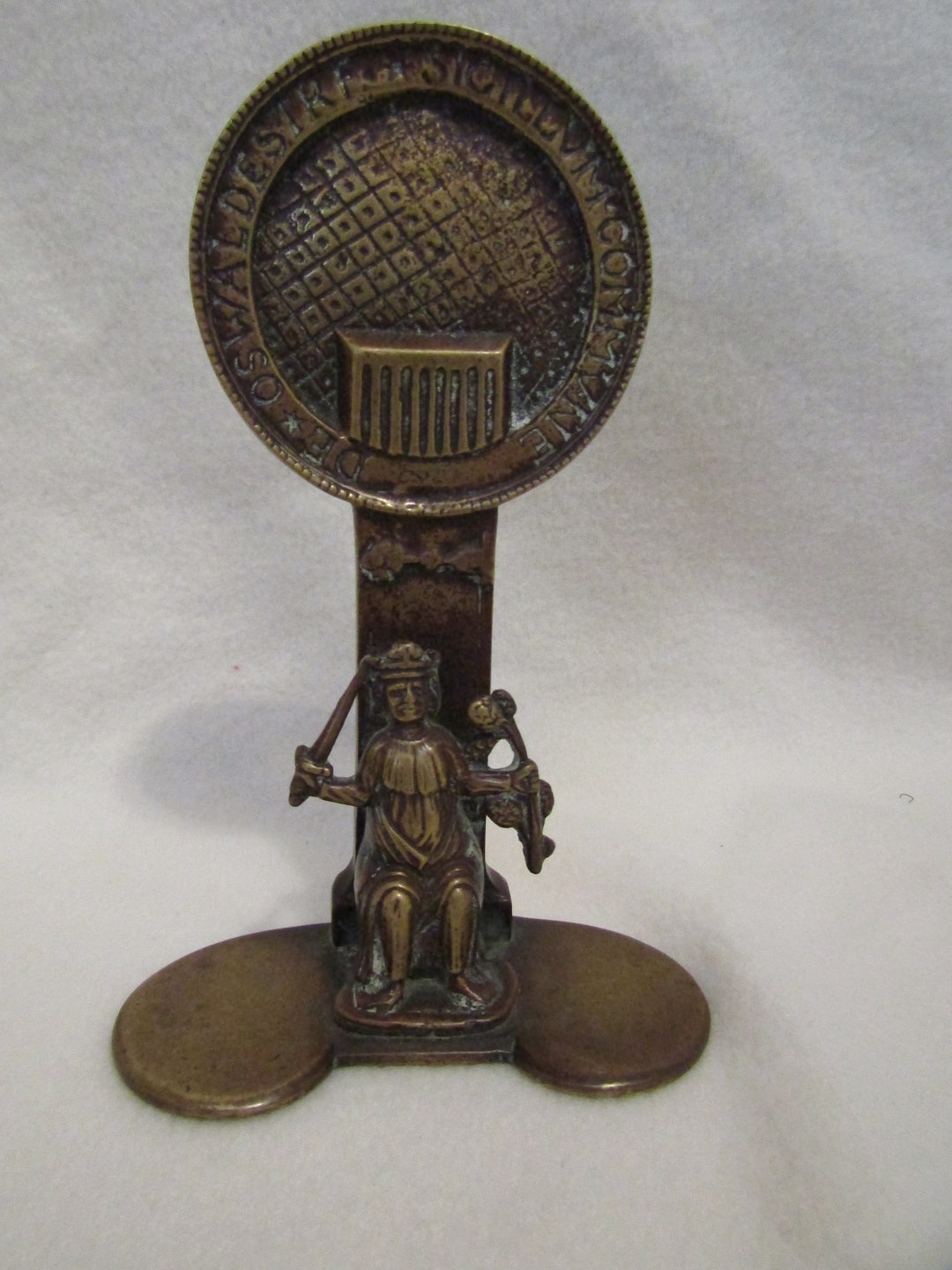 Unique Very Rare Antique Bronze Rack Mantle Shelf Figure - Etsy