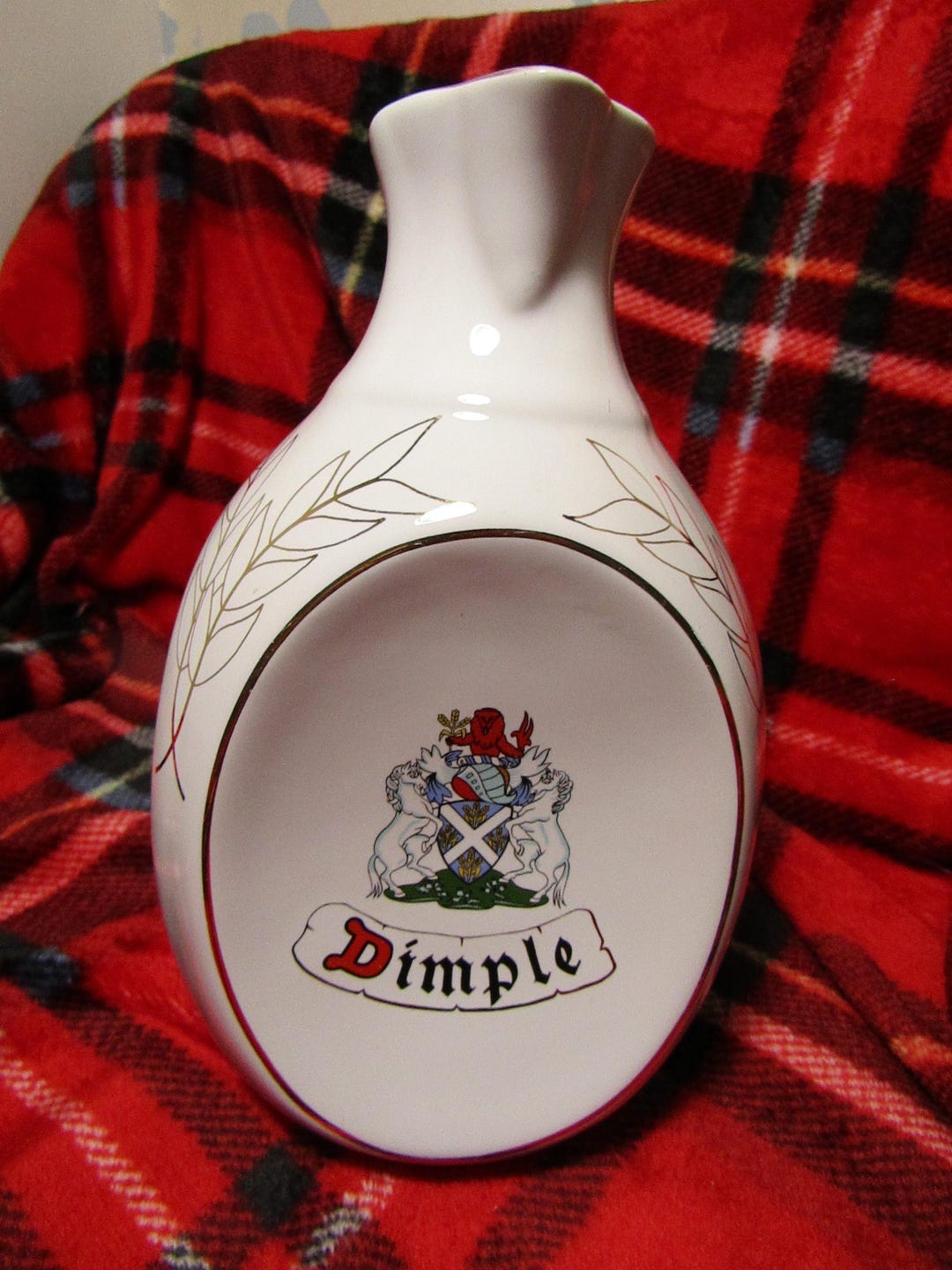 Rare Dimple Whisky Water Jug Pitcher Scotland Unique Shape Jug Dimple ...