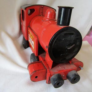 1950s Triang Puff-puff Train: Vintage Tin Steam Engine - Etsy UK