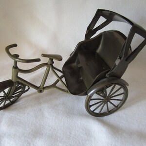 Vintage Rickshaw - With Moving Parts - Brass - Copper - Old - Etsy