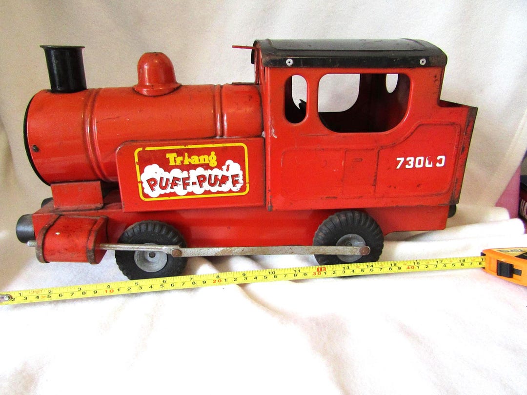 1950s Triang Puff-puff Train: Vintage Tin Steam Engine - Etsy UK