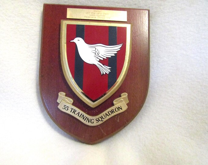 Plaque - 55 Training Squadron - RE - British Army - Royal Engineers - Etsy
