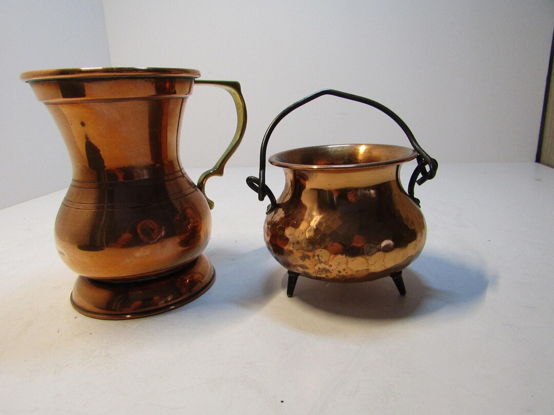 Vintage Copper Tankard - Tankarad and Cauldron - Copper Tankard Just ...