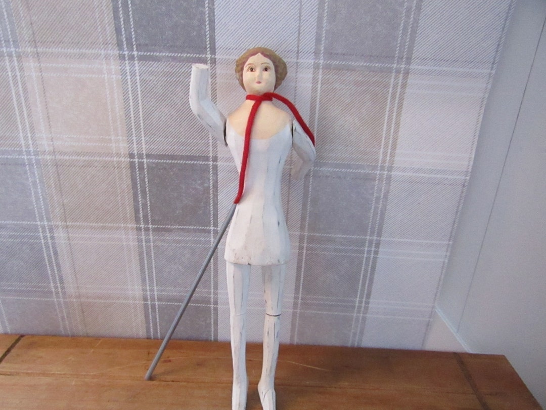 Rare Victorian Puppet Figure - Wooden Figure - Antique or Vintage ...