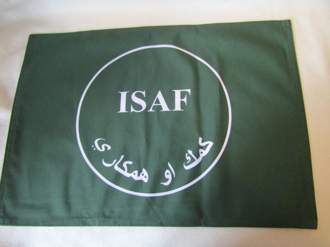 Pennant - ISAF One Sided Pennant - International Security Assistance ...
