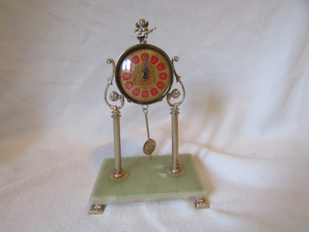 Ritz Clock - Old Empire Style - Brass - Bronze - Onyx - RITZ Cre-art ...