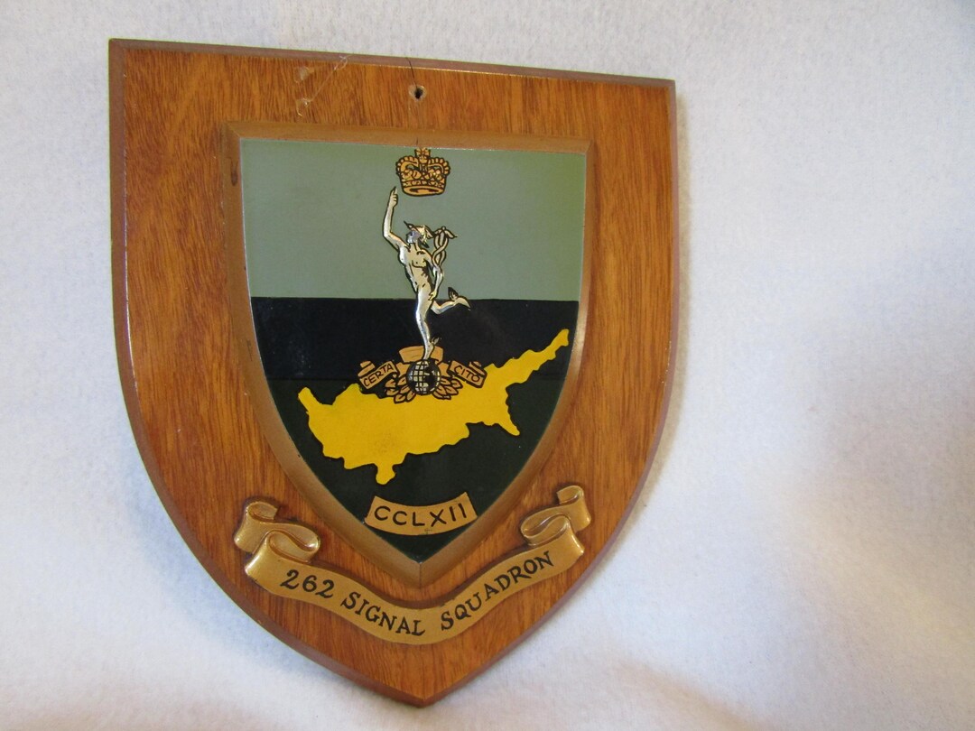 262 Signal Squadron - Cyprus - British Army Plaque - Royal Signals - Etsy