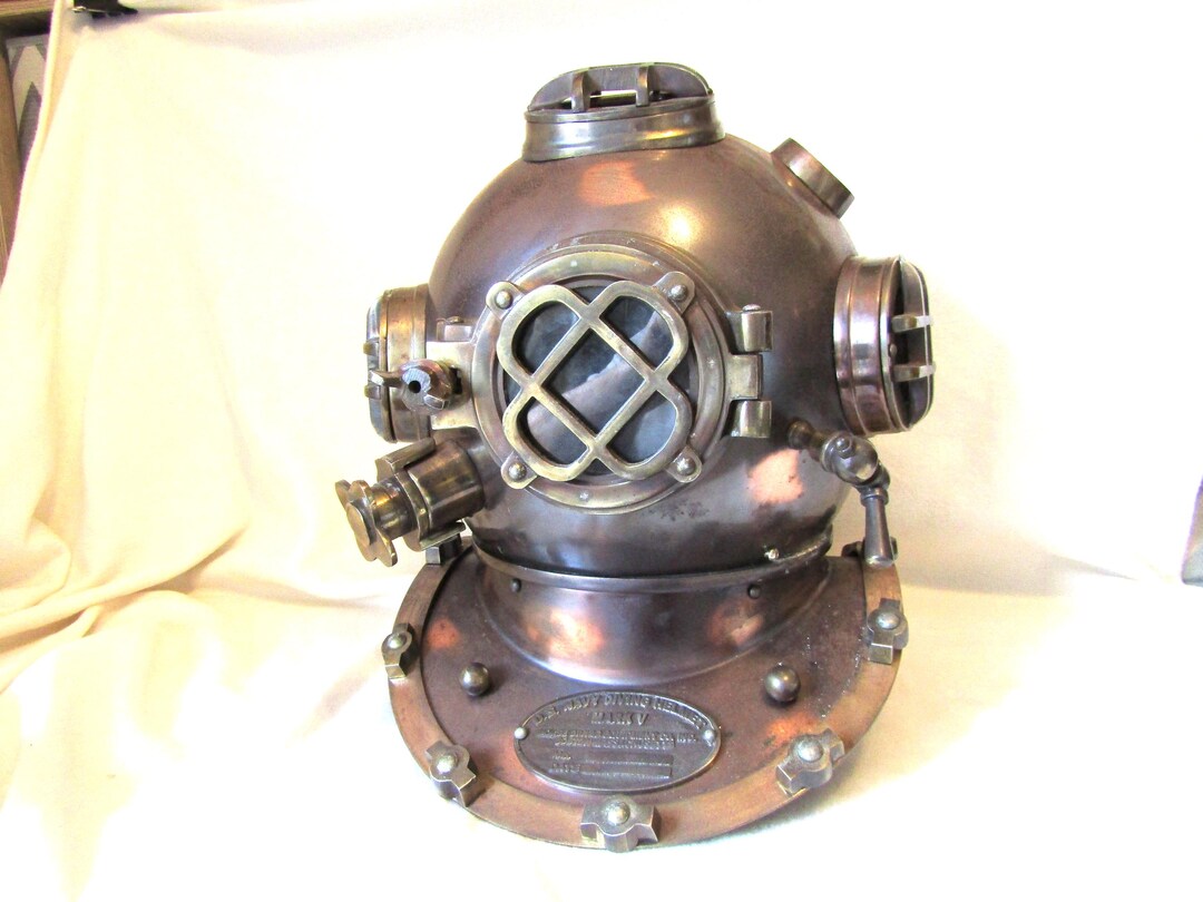 US Navy Diving Helmet MARK V: Morse Diving Equipment Replica - Etsy