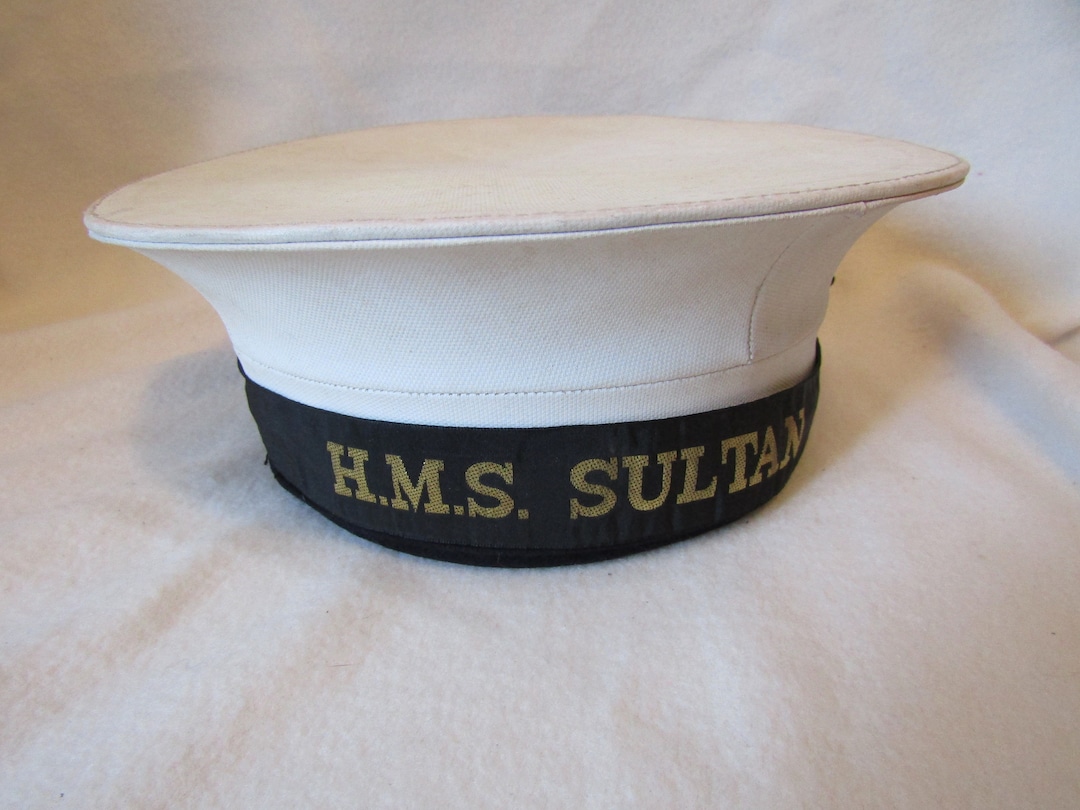 British Navy Hat - HMS Sultan - Naval Cap - British Forces - Etsy