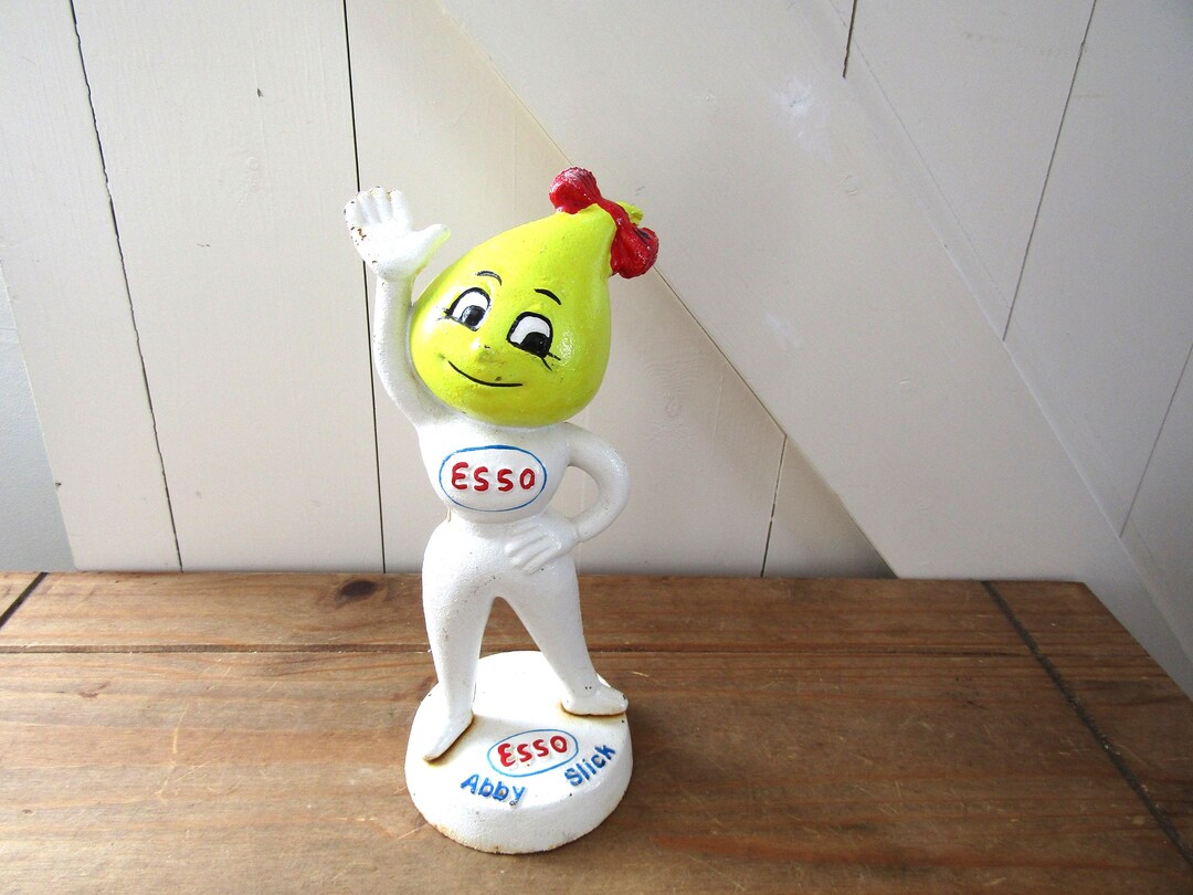 Advertisement - Cast Iron Figurine - Female Esso- Abby Slick ...