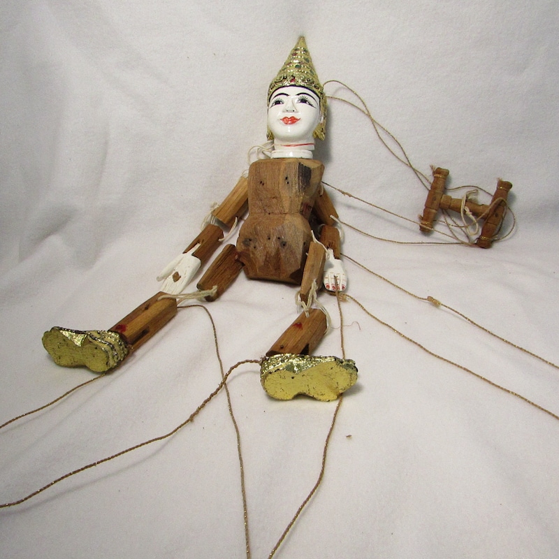Wooden String Puppets - Etsy