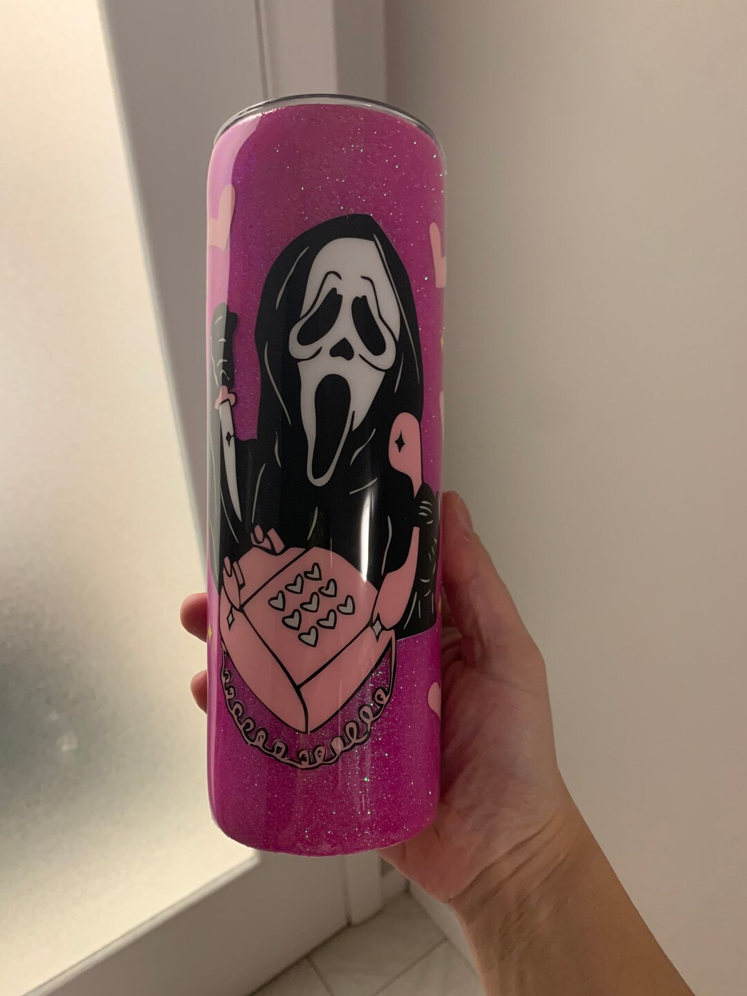 Scream Valentines Day Tumbler - Etsy