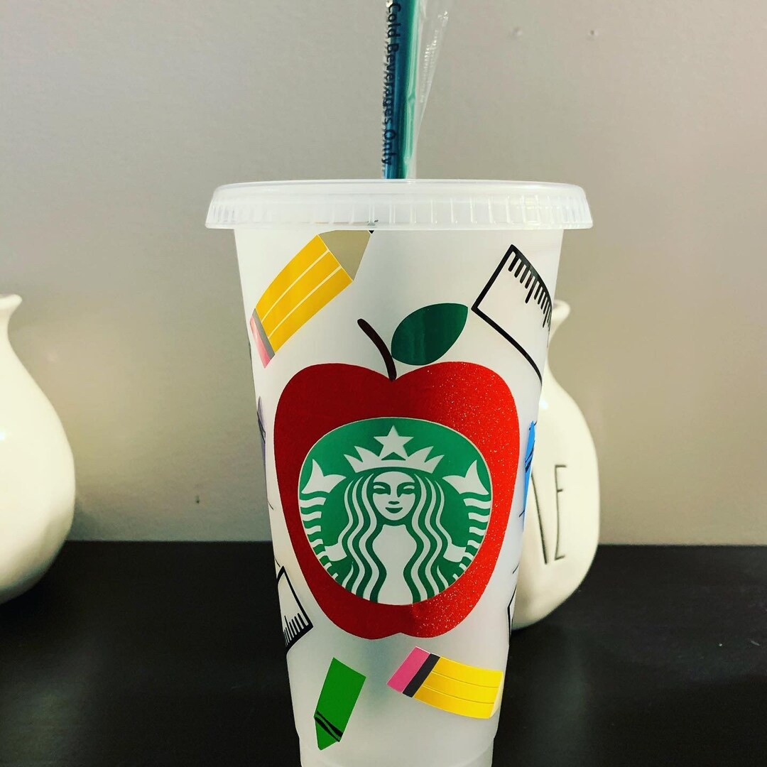 Starbucks Teacher Inspired Cup - Etsy