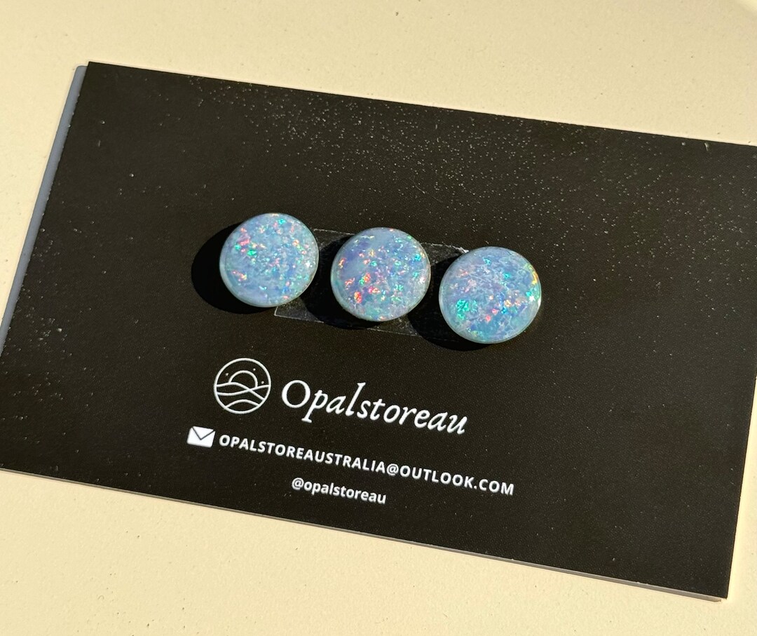 13mm Round Doublet Opals B+ Grade - Etsy