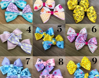 3 Inch Hair Bows - Etsy