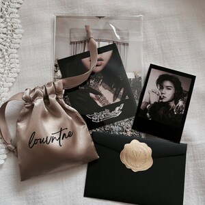 BTS Heart Locket Necklace Luxury Jewelry Photo Locket - Etsy