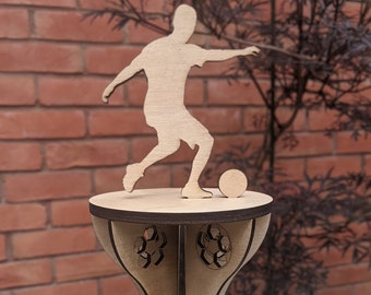 Football Trophy Made for Fantasy, Little League, Etc. Laser Cut Files ...
