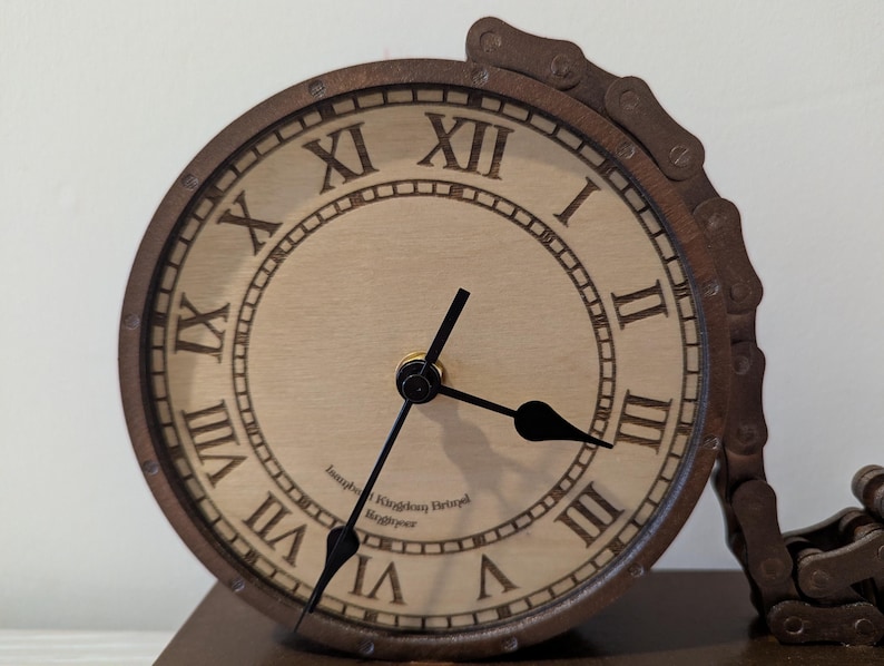 Chain Clock (digital Files Only) - Etsy