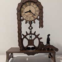 Woodworking Clock Design Laser and Cnc Cut Files ( Many Gears ) - Etsy