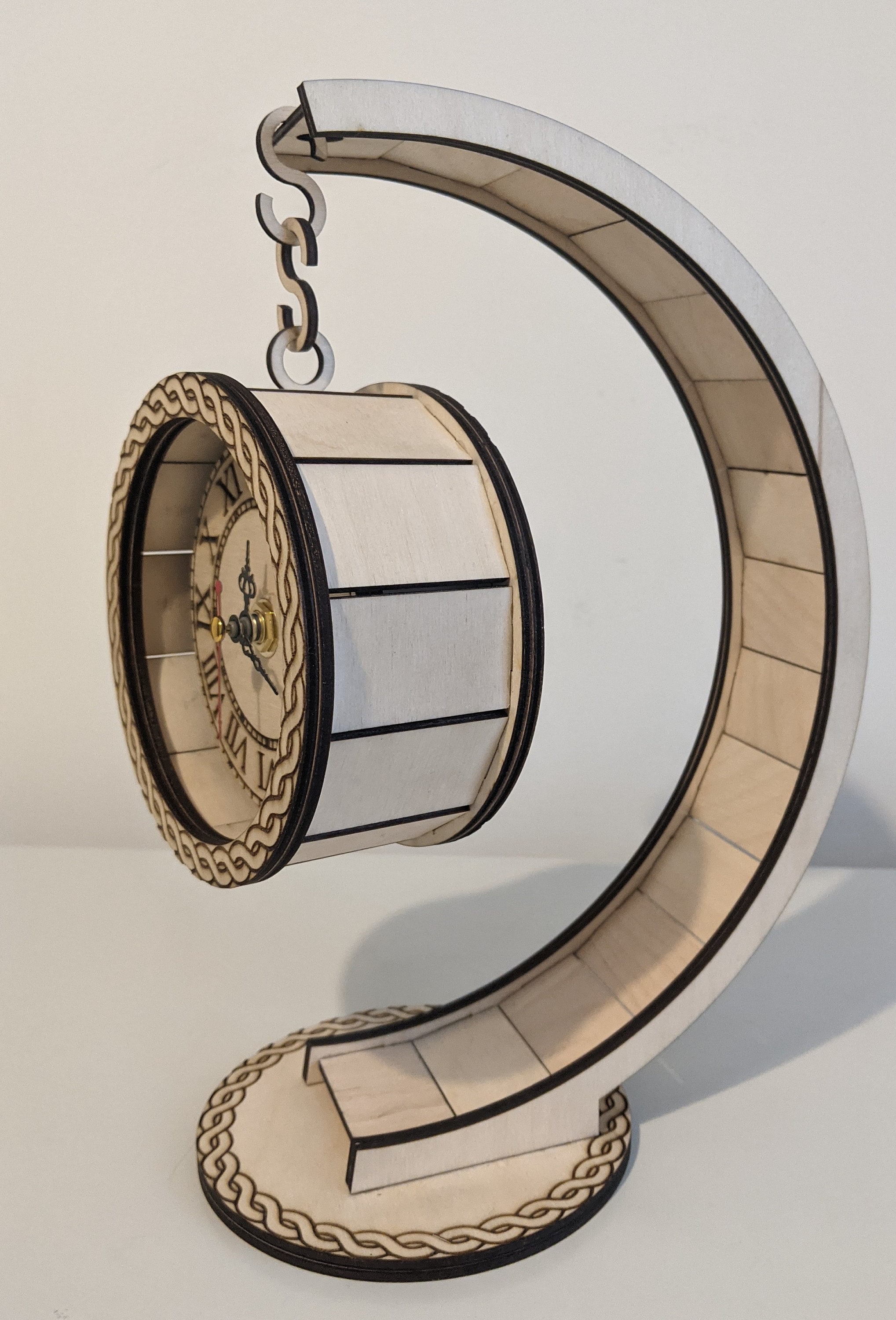 Hanging Desk Clock Digital File (digital Files) - Etsy