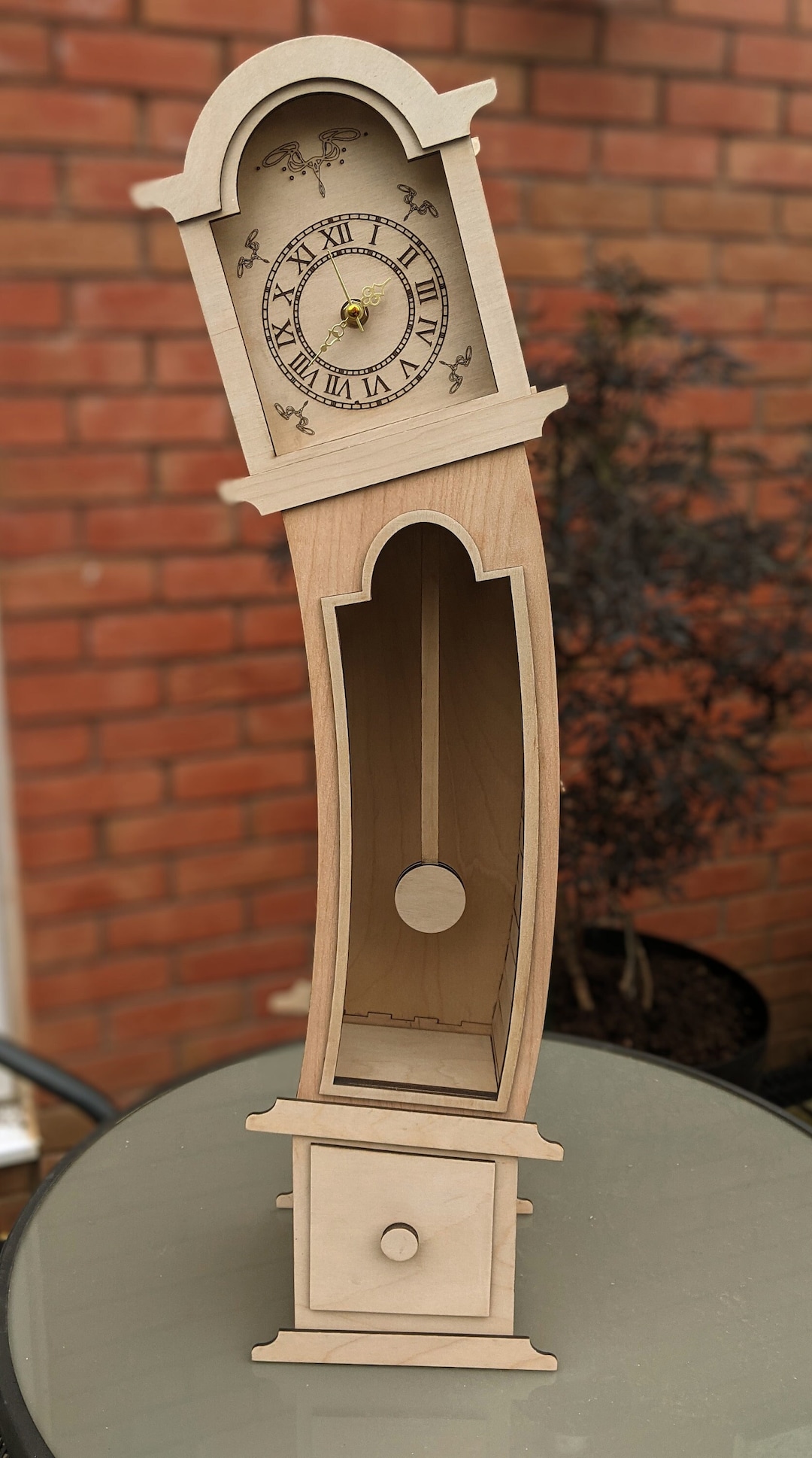 Tilting Grandfather Clock (digital Files Only) - Etsy