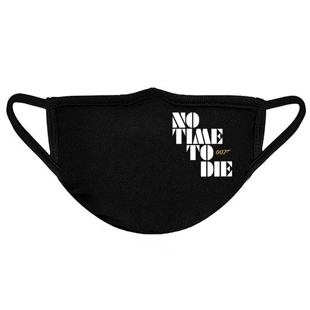 No Time to Die Face Mask Covering James Bond 007 Daniel Craig Remi ...