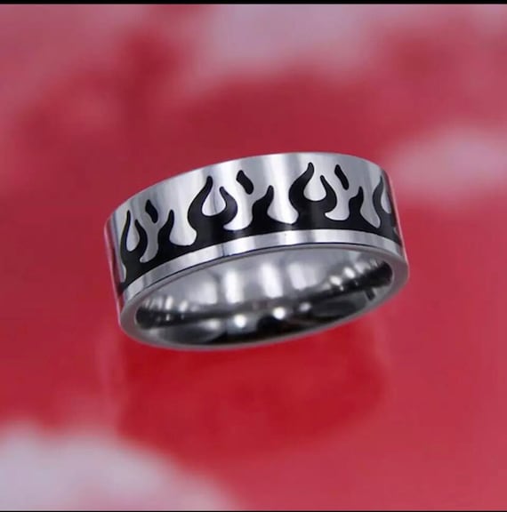Fire Flames On A Ring