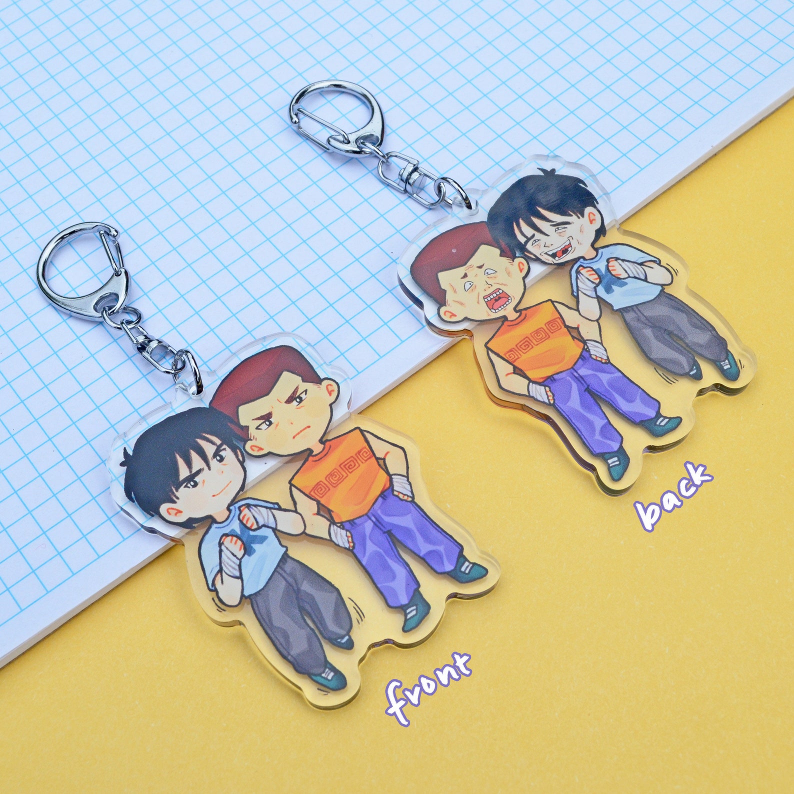 Hajime No Ippo Acrylic Charm Keychain - Etsy