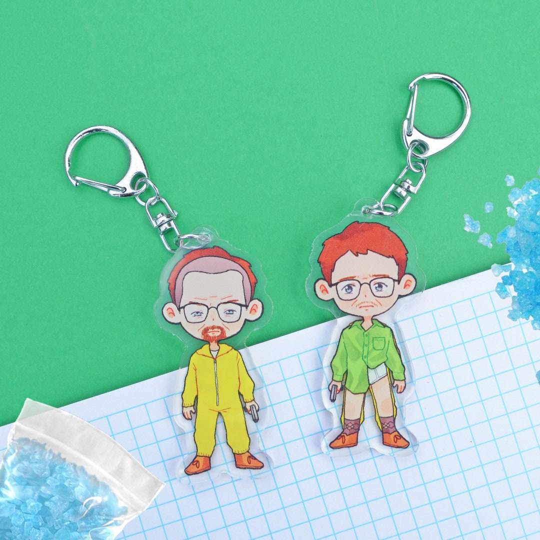 Breaking Bad Walter White Acrylic Charm Keychain - Etsy