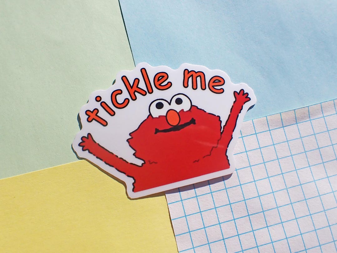 Tickle Me Elmo Sticker - Etsy