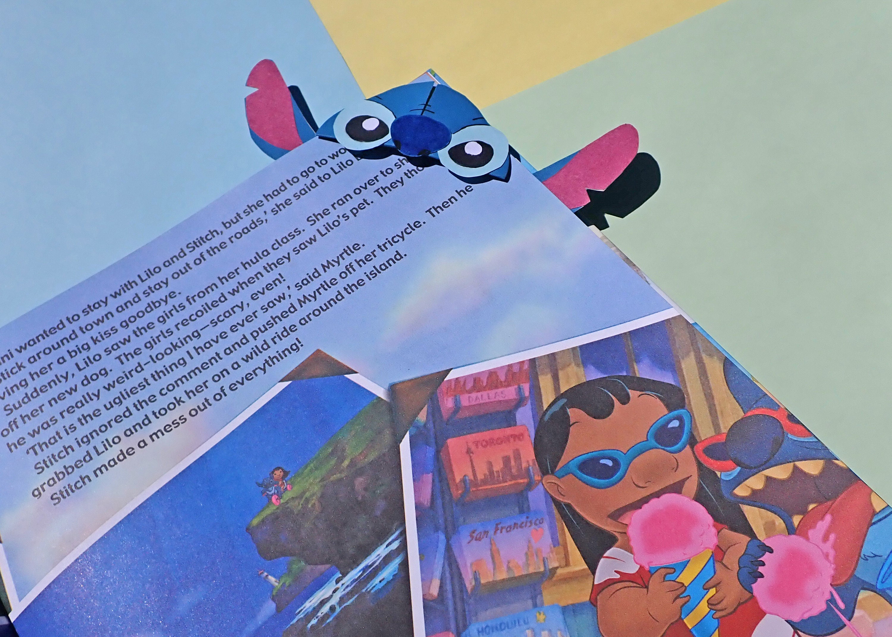 Lilo and Stitch Corner Bookmark - Etsy