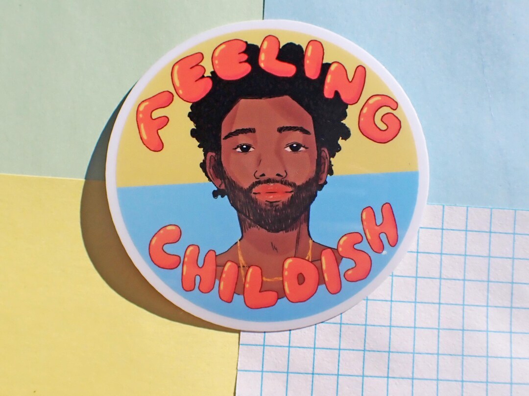 Childish Gambino Sticker - Etsy