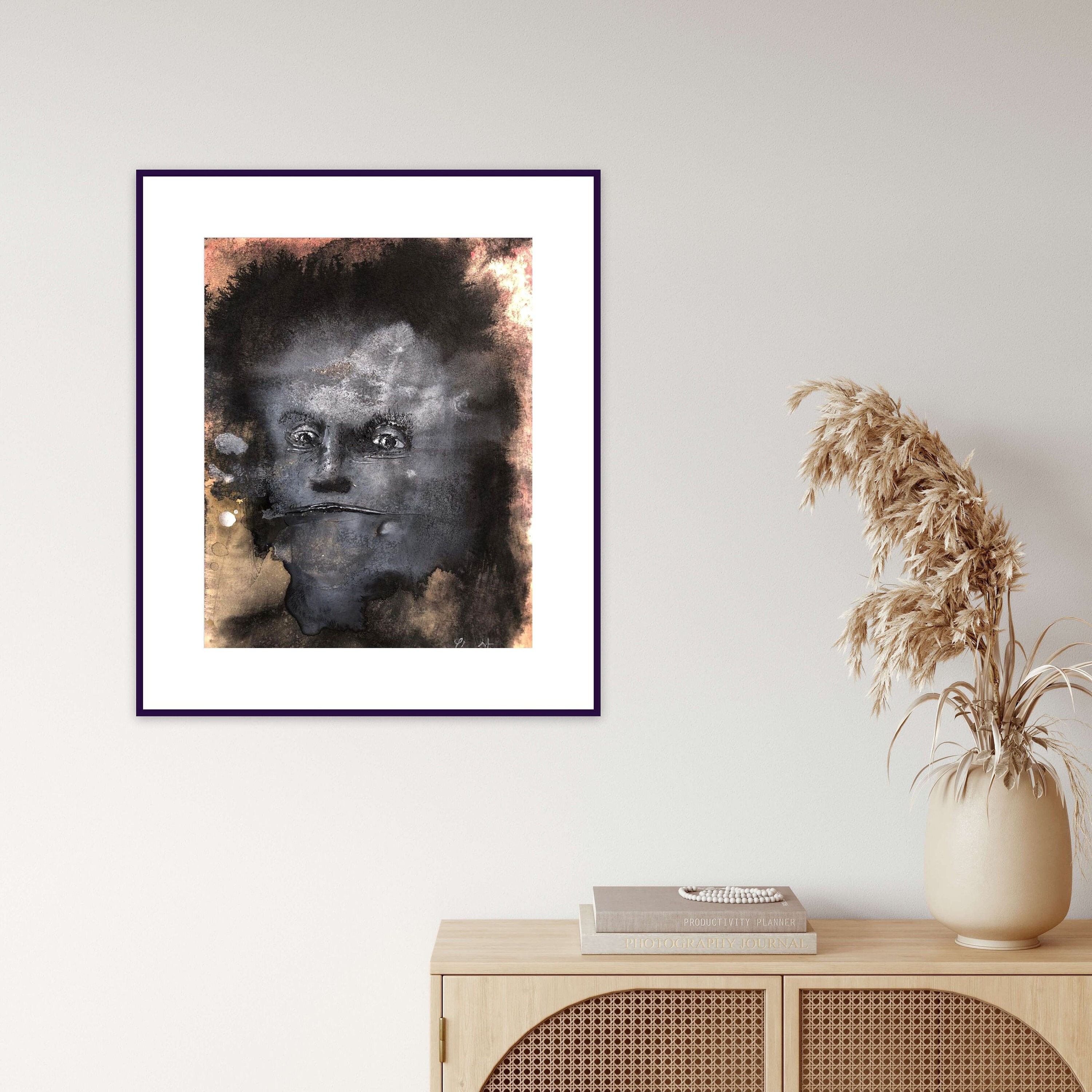 The Ancestor [original Drawing] [art Painting, Portrait Made With ...