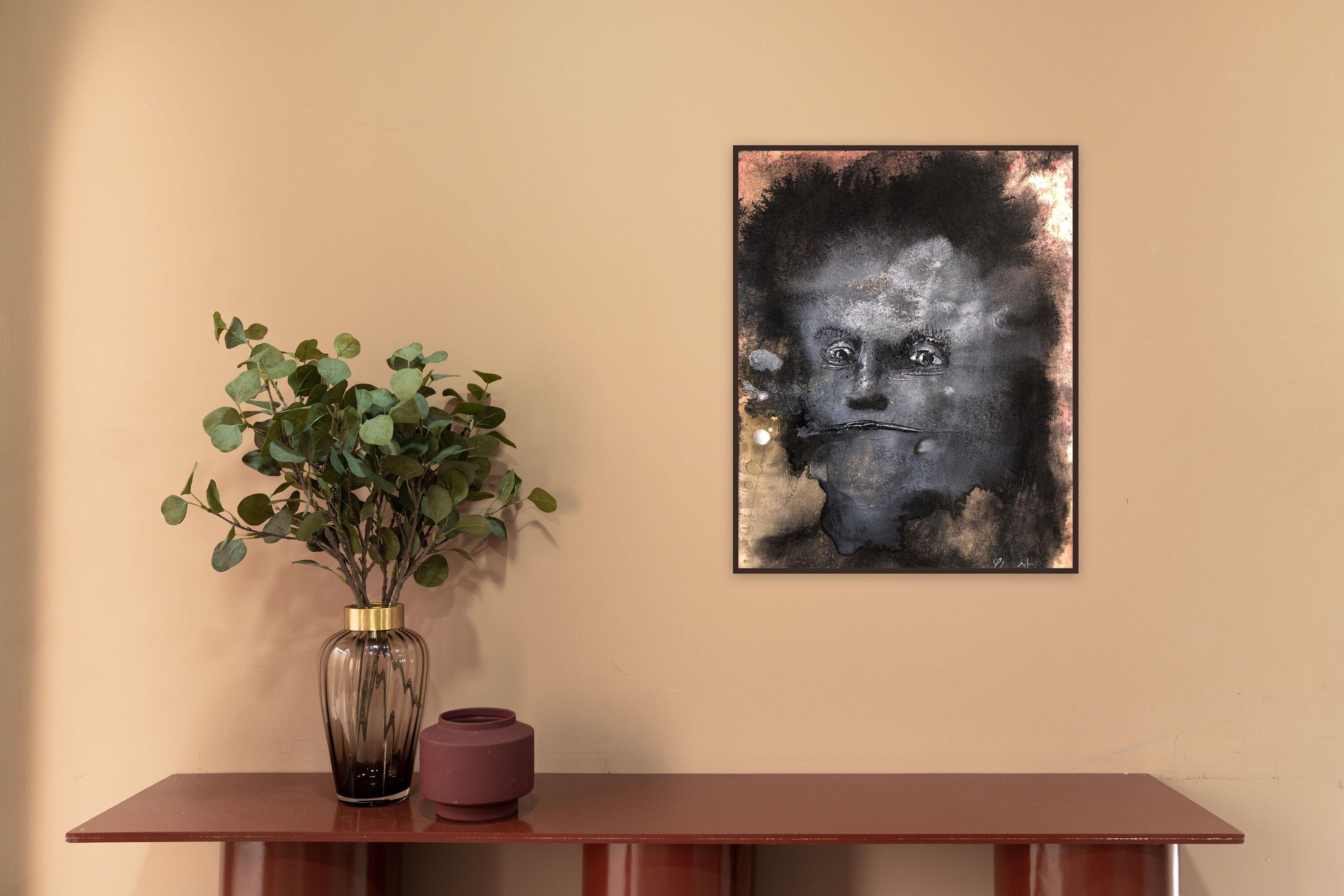 The Ancestor [original Drawing] [art Painting, Portrait Made With ...