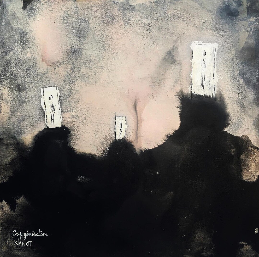 Cryogenics original Drawing art Painting Made With Watercolor and Ink ...