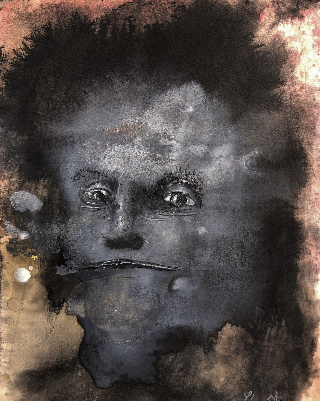 The Ancestor [original Drawing] [art Painting, Portrait Made With ...